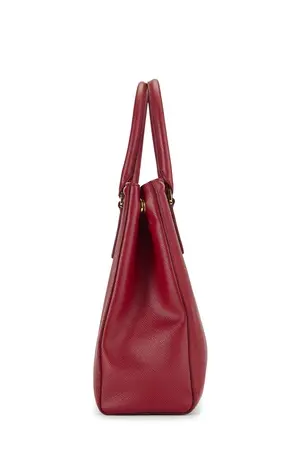 Prada Saffiano Parabole Tote - Red