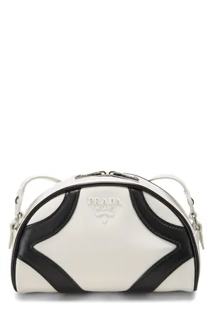 Prada Calfskin Bowler Crossbody