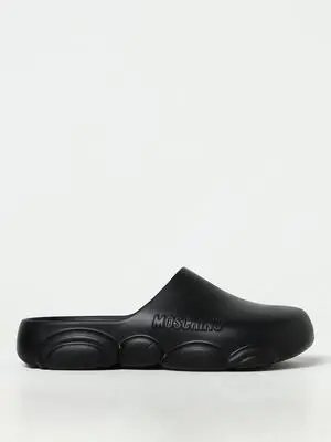 Moschino Slip-on Clogs - Black
