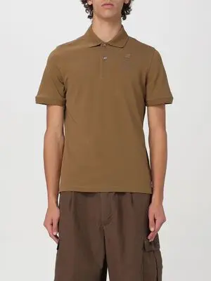 K-WAY Polo Shirt Men Brown