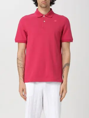 K-WAY Polo Shirt Men Pink