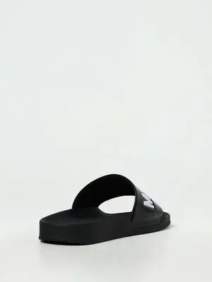 Moschino Logo Slide Sandals