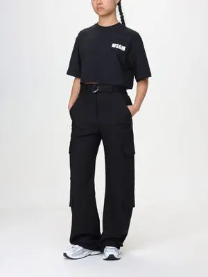 MSGM Cargo Pants - Black