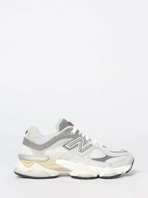 NEW BALANCE Suede And Mesh Lace-up Sneakers - Grey