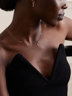 PERSEE Danaé 18-karat Diamond Necklace
