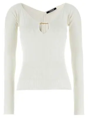 Jacquemus Le Haut Pralù Top - White