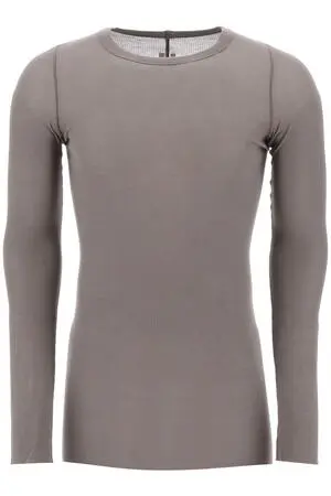 Rick Owens Long Sleeved T-Shirt Brown