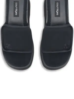 COURREGES Scuba Wave 75mm Platform Slides
