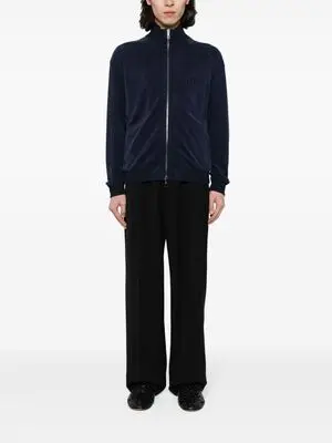 Giorgio Armani Embroidered Logo Track Jacket