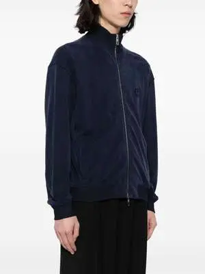 Giorgio Armani Embroidered Logo Track Jacket