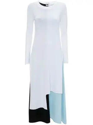 Women's Colour Block Midi Dresses