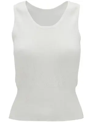 JW Anderson Pointelle-knit Tank Top