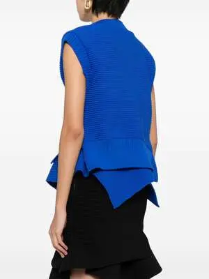 Sacai Layered Sleeveless Knit Top