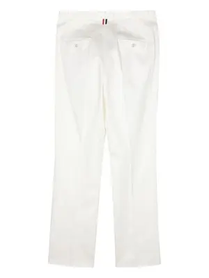 Thom Browne Mid-rise Straight-leg Trousers