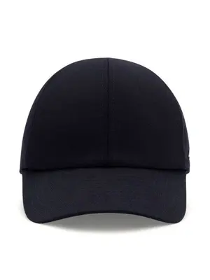 COURREGES Logo-embroidered Baseball Cap - Black