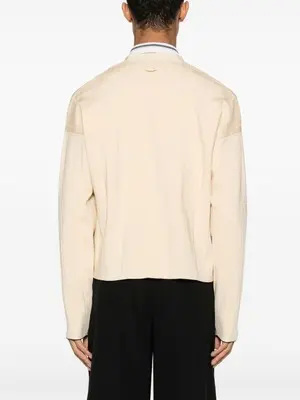 Jacquemus Pleated Ribbed Knit Cardigan