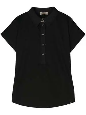 Herno Cotton Polo Shirt - Black