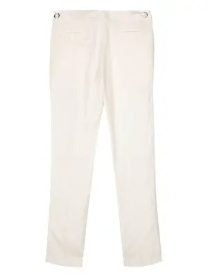 Ralph Lauren Purple Label Shantung Tapered Trousers