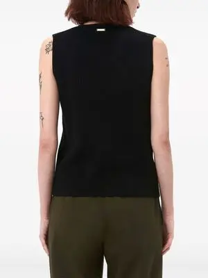 JW Anderson Bow-tie Ribbed Tank Top