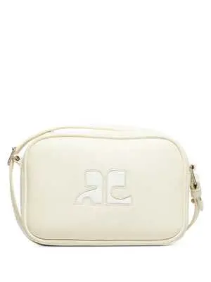 COURREGES Reedition Leather Camera Bag - Yellow