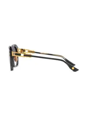 Dita Square Frame Sunglasses - Black