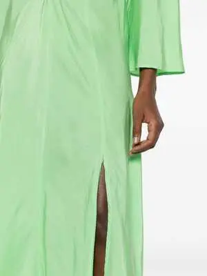 FORTE_FORTE V-neck Maxi Dress