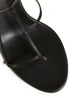 Khaite The Jones 75mm Leather Sandals