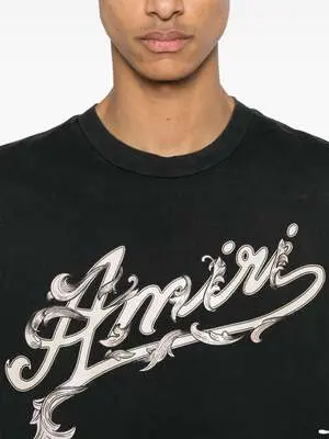 Amiri Logo-printed Cotton T-shirt