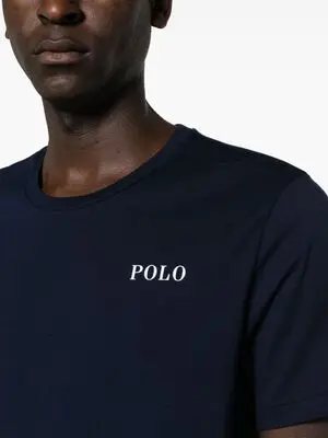 Polo Ralph Lauren Logo-print Cotton T-shirt - Blue