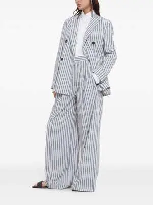 Brunello Cucinelli Striped Cotton Suit
