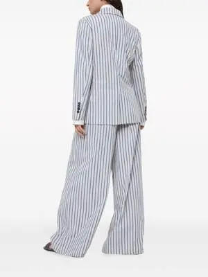 Brunello Cucinelli Striped Cotton Suit