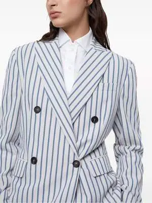 Brunello Cucinelli Striped Cotton Suit