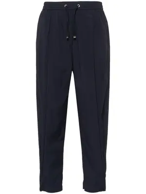 Herno Cropped Trousers - Blue