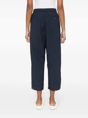 Herno Cropped Trousers - Blue
