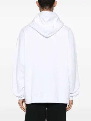 Dsquared2 Logo-print Cotton Hoodie - White