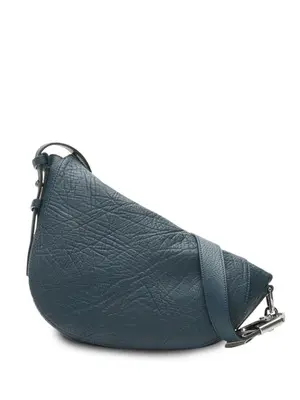 Burberry Small Leather Shoulder Bag - Blue