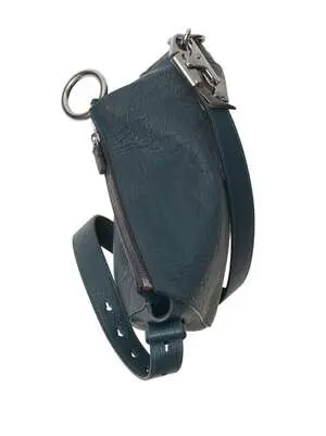 Burberry Small Leather Shoulder Bag - Blue