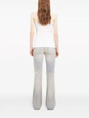 COURREGES Ellipse Buckle-appliqué Tank Top