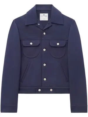COURREGES Button-up Jacket - Blue