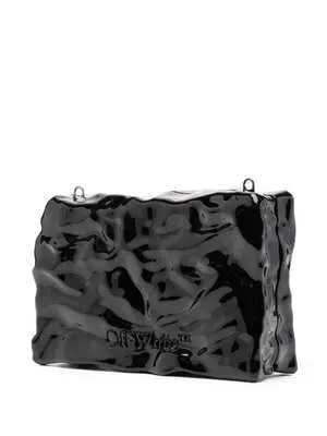 Off-White Quote Textured Clutch
