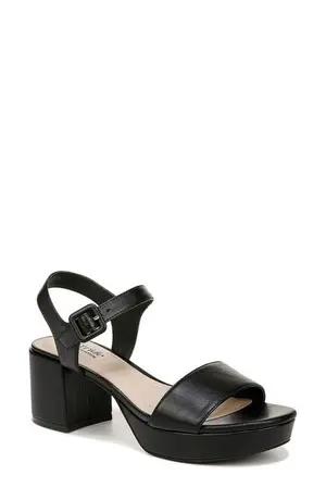 LIFESTRIDE Rhythmn Platform Sandal - Black