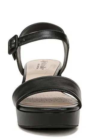 LIFESTRIDE Rhythmn Platform Sandal - Black