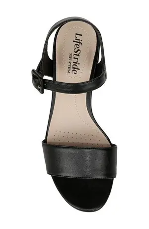 LIFESTRIDE Rhythmn Platform Sandal - Black
