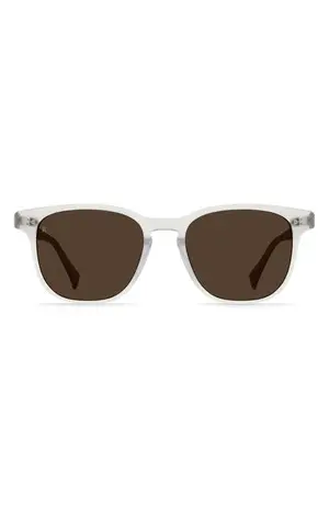 Raen RAEN Alvez 50mm Polarized Sunglasses Shadow/ Vibrant Brown