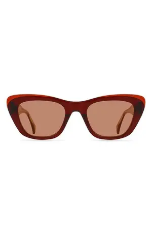 Raen Kimma 52mm Cat Eye Sunglasses - Cranberry/ Spritz