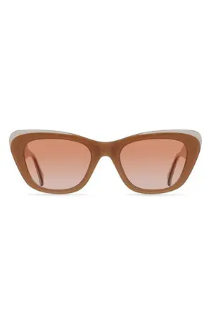 Raen Kimma 52mm Cat Eye Sunglasses - Henna/ Poppy