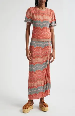 Ulla Johnson Priscilla Chevron Knit Top
