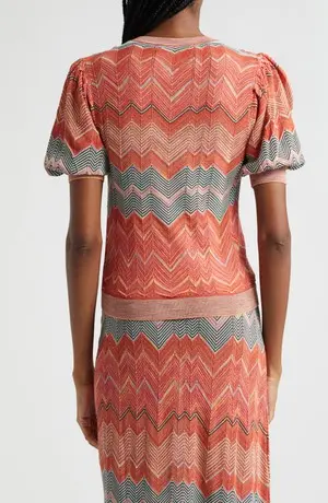 Ulla Johnson Priscilla Chevron Knit Top