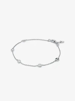 Michael Kors Precious Metal-plated Sterling Cubic Zirconia Bracelet