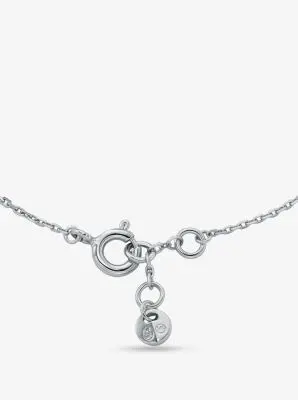 Michael Kors Precious Metal-plated Sterling Cubic Zirconia Bracelet